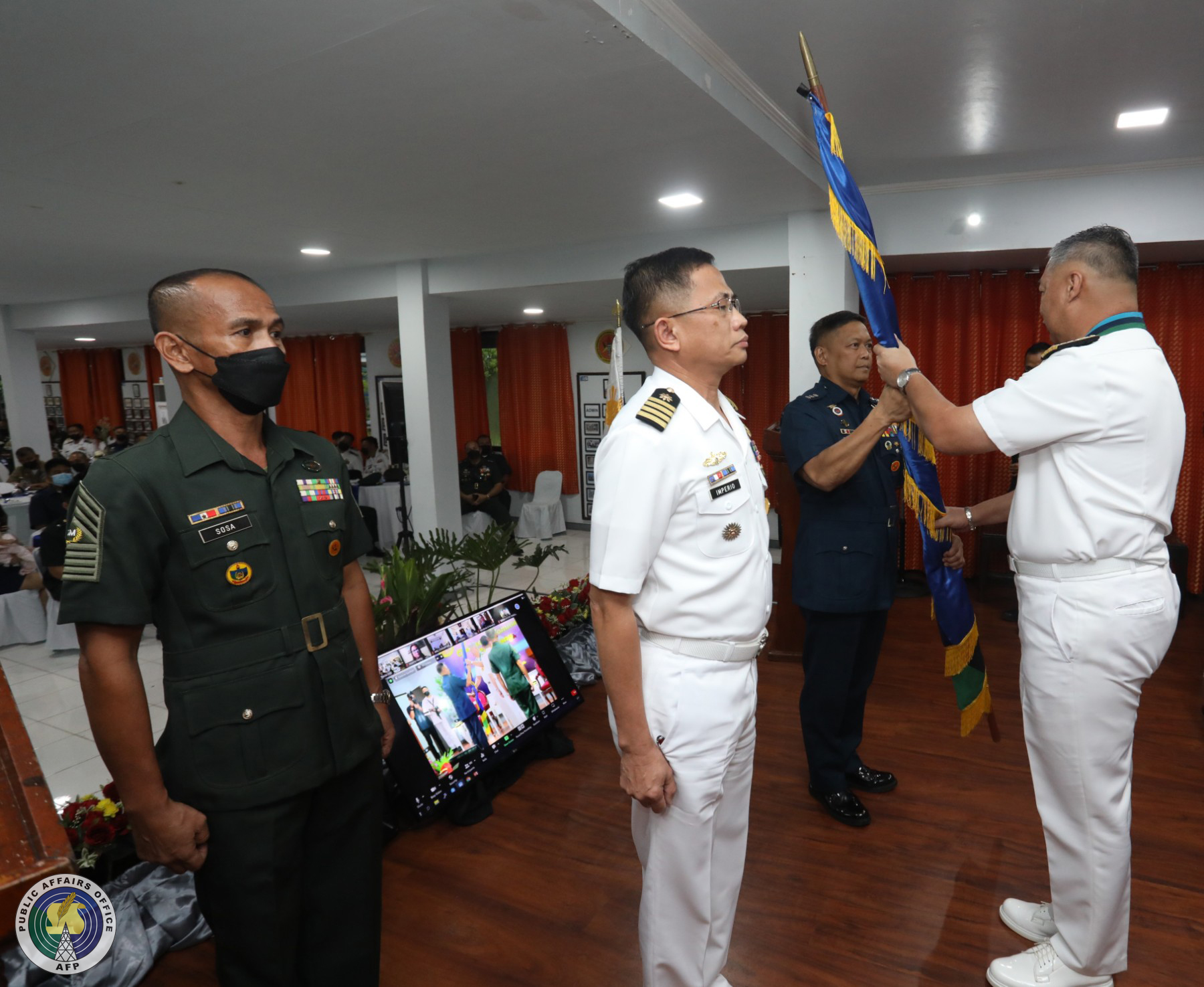 CEISSAFP Change of Command